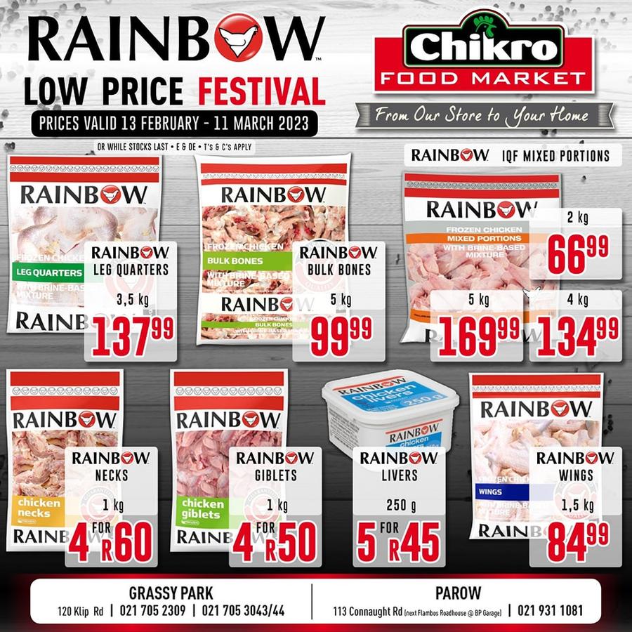 Chikro Food Market : Low Price Festival (13 February - 11 March 2023 ...