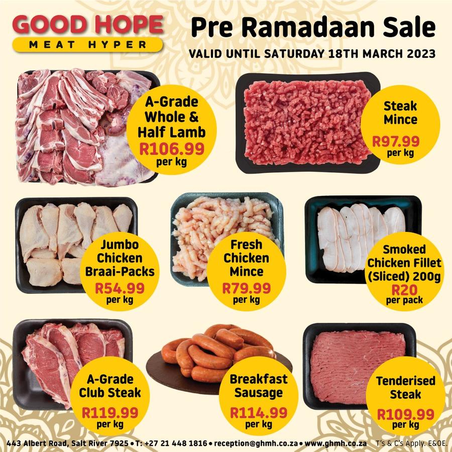 Good Hope Meat Hyper : Pre Ramadaan Sale (15 March - 18 March 2023) — m ...