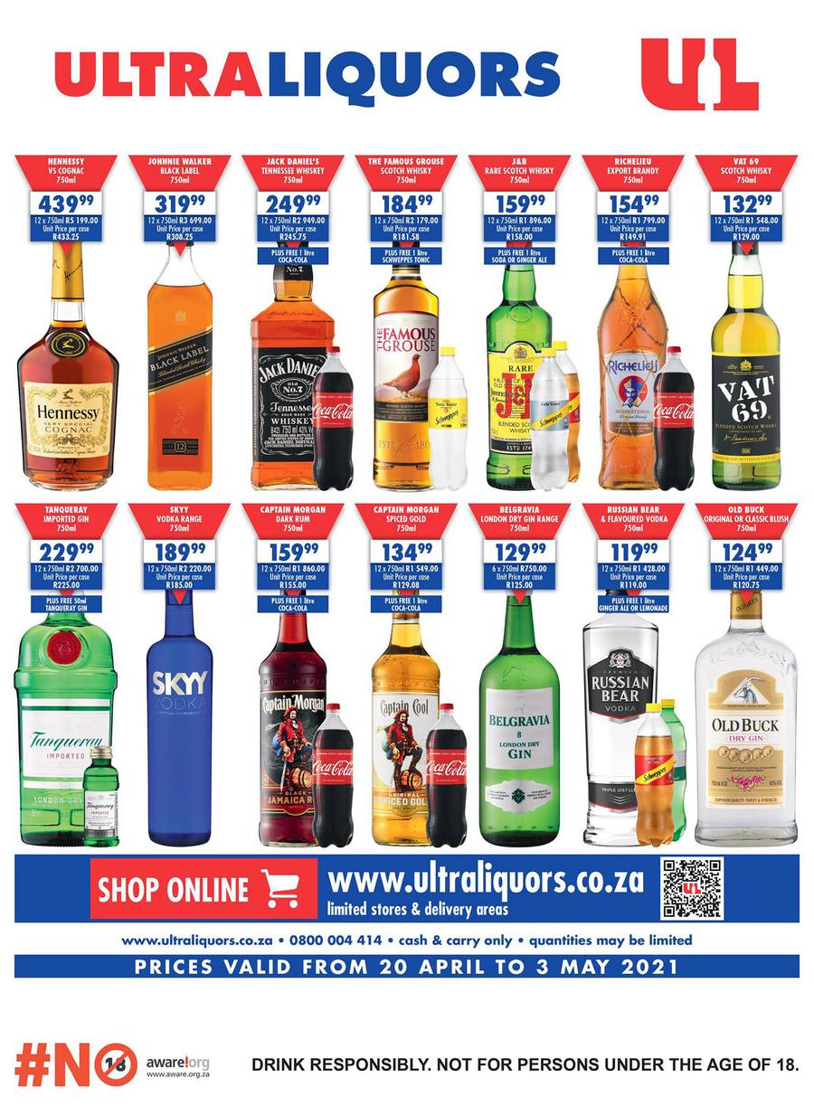 Ultra Liquors (20 April - 03 May 2021) — m.guzzle.co.za