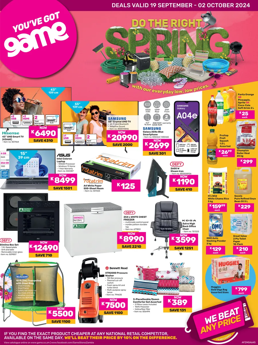 Game Zambia : Spring (19 September - 02 October 2024) — m.guzzle.co.za
