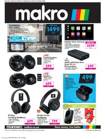 Makro : Garmin (10 September - 23 October 2022) — www.guzzle.co.za