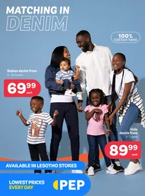 PEP Lesotho : Matching In Denim (23 July - 21 August 2025) — www.guzzle ...