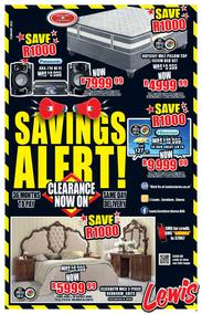 Lewis : Savings Alert! (21 February - 12 March 2022) — www.guzzle.co.za