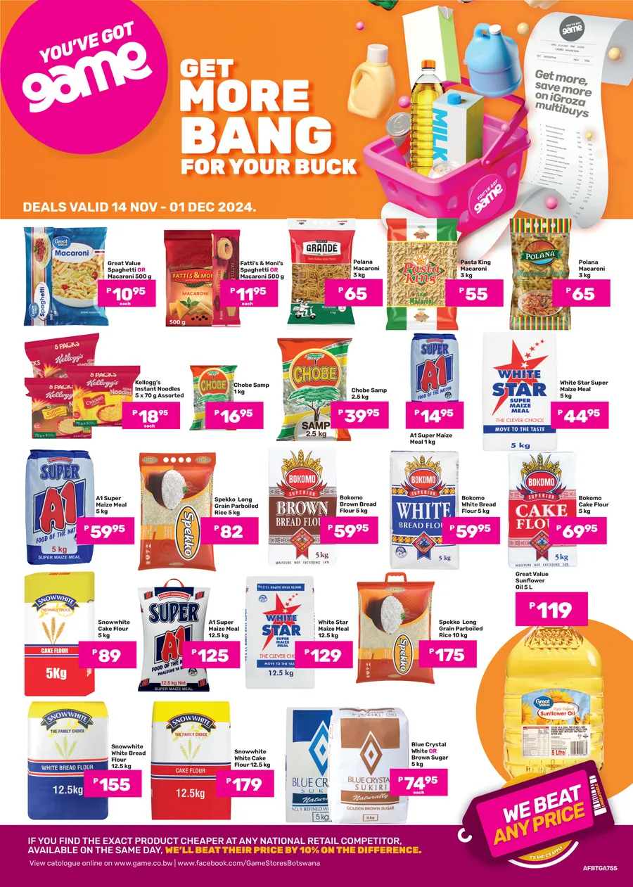 Game Botswana : Get More Bang For Your Buck (14 November - 01 December ...