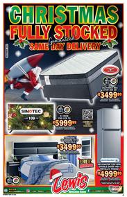 Lewis : Christmas Fully Stocked (12 December 2022 - 02 January 2023 ...