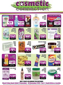 Cosmetic Connection Specials | January 2025 Latest Catalogues | Guzzle ...