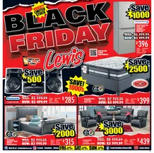 Lewis : Black Friday (24 November - 26 November 2023) — www.guzzle.co.za