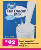 Special Spar Long Life Full Cream Milk-6 x 1L Per Pack — www.guzzle.co.za