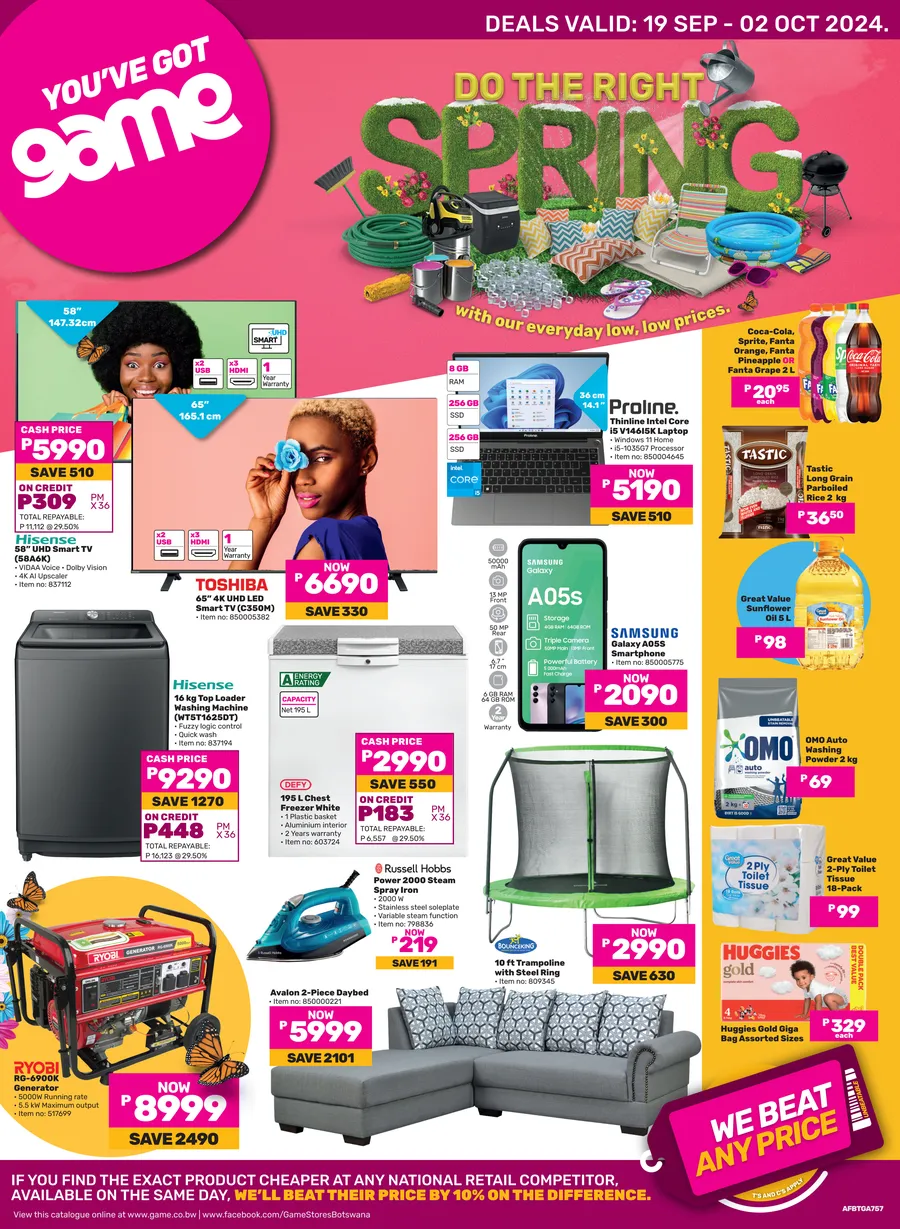 Game Botswana : Spring (19 September - 02 October 2024) — m.guzzle.co.za