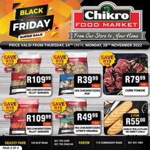 Chikro Food Market : Black Friday (24 November - 28 November 2022 ...