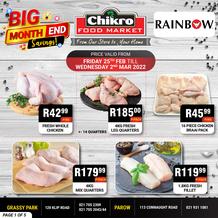 Chikro Food Market Specials | April 2022 Latest Catalogues | Guzzle