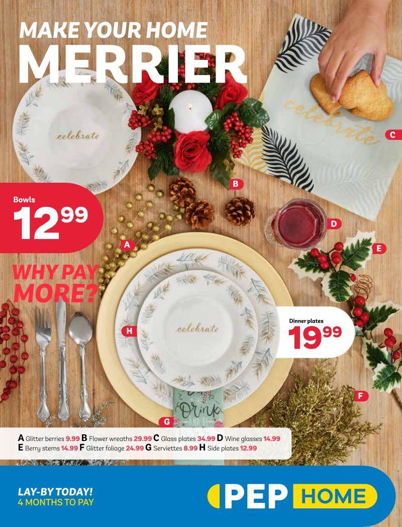 Pep Home : Make Your Home Merrier (07 December - 26 December 2020) — m ...