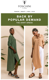 Foschini : Back By Popular Demand (Request Valid Dates From Retailer ...