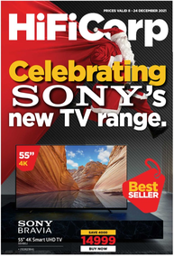 HiFi Corp : Celebrating Sony's New TV Range (8 December - 24 December ...