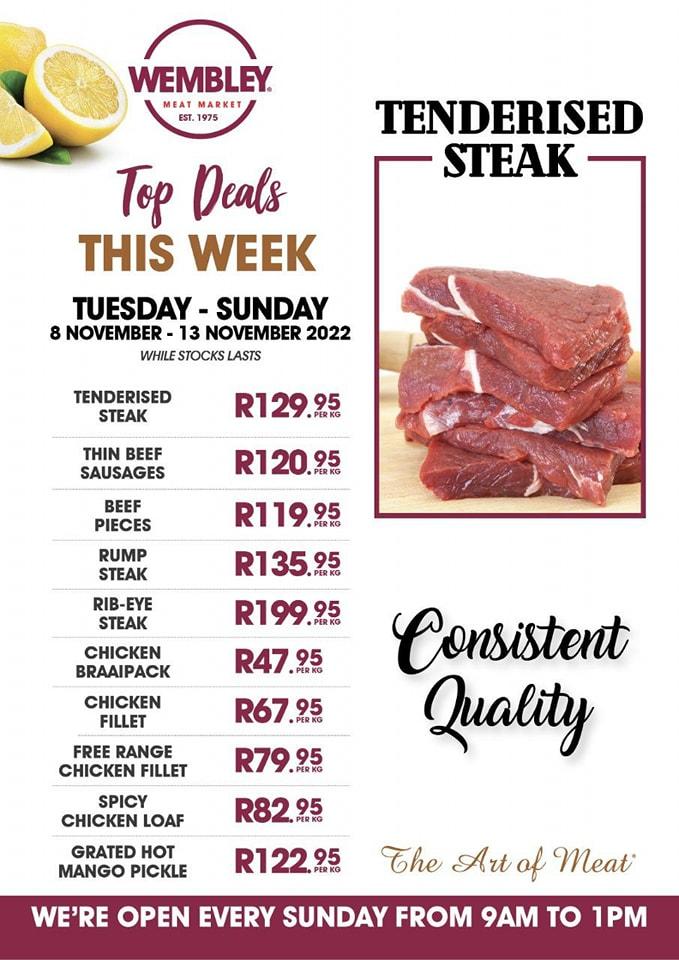 Wembley Meat Market : This Week's Specials (08 November - 13 November ...