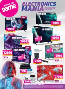 Game : Electronics Mania (03 April - 11 April 2023) — www.guzzle.co.za