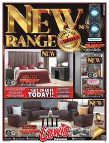 Lewis : New Range (13 August - 23 September 2023) — www.guzzle.co.za