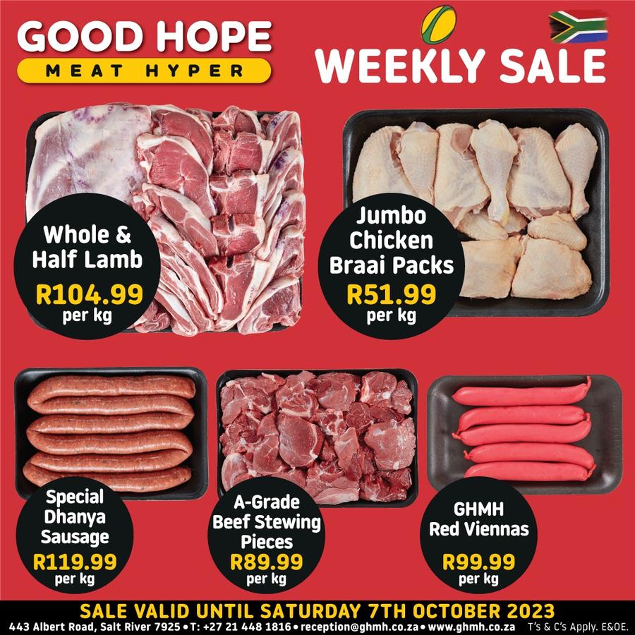 Good Hope Meat Hyper : Weekly Sale (04 October - 07 October 2023) — m ...