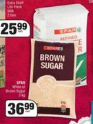 Special Spar White Or Brown Sugar-2kg Each — www.guzzle.co.za