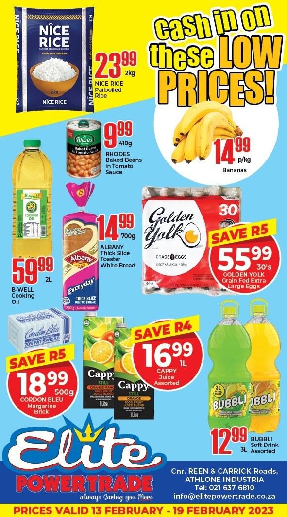 Elite Power Trade Cash & Carry : Low Prices (13 February - 05 February ...