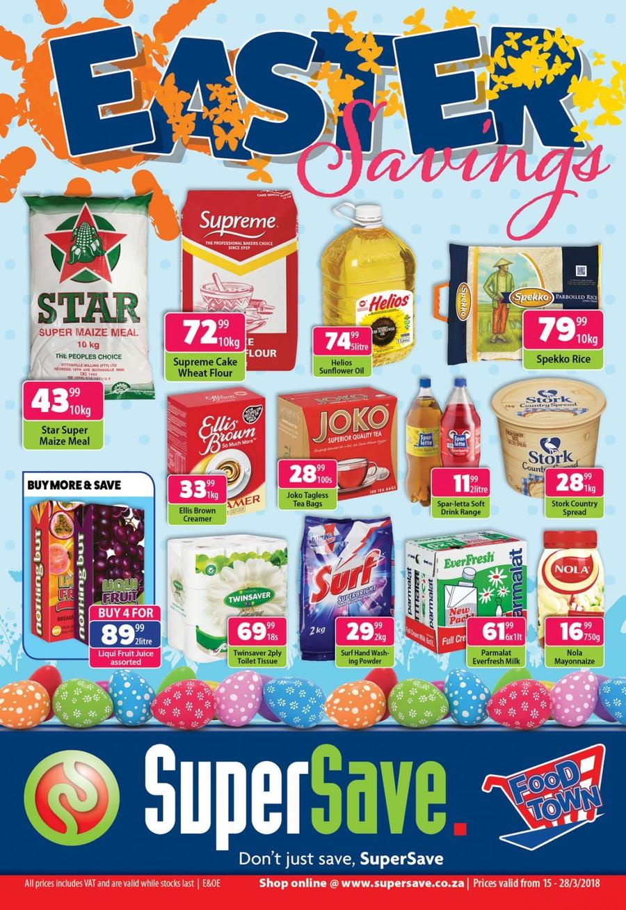 Super Save : Easter Savings (15 Mar - 28 Mar 2018) — m.guzzle.co.za