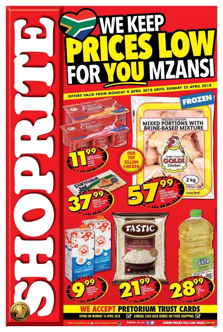 Shoprite : Prices Low (09 Apr - 22 Apr 2018) — m.guzzle.co.za