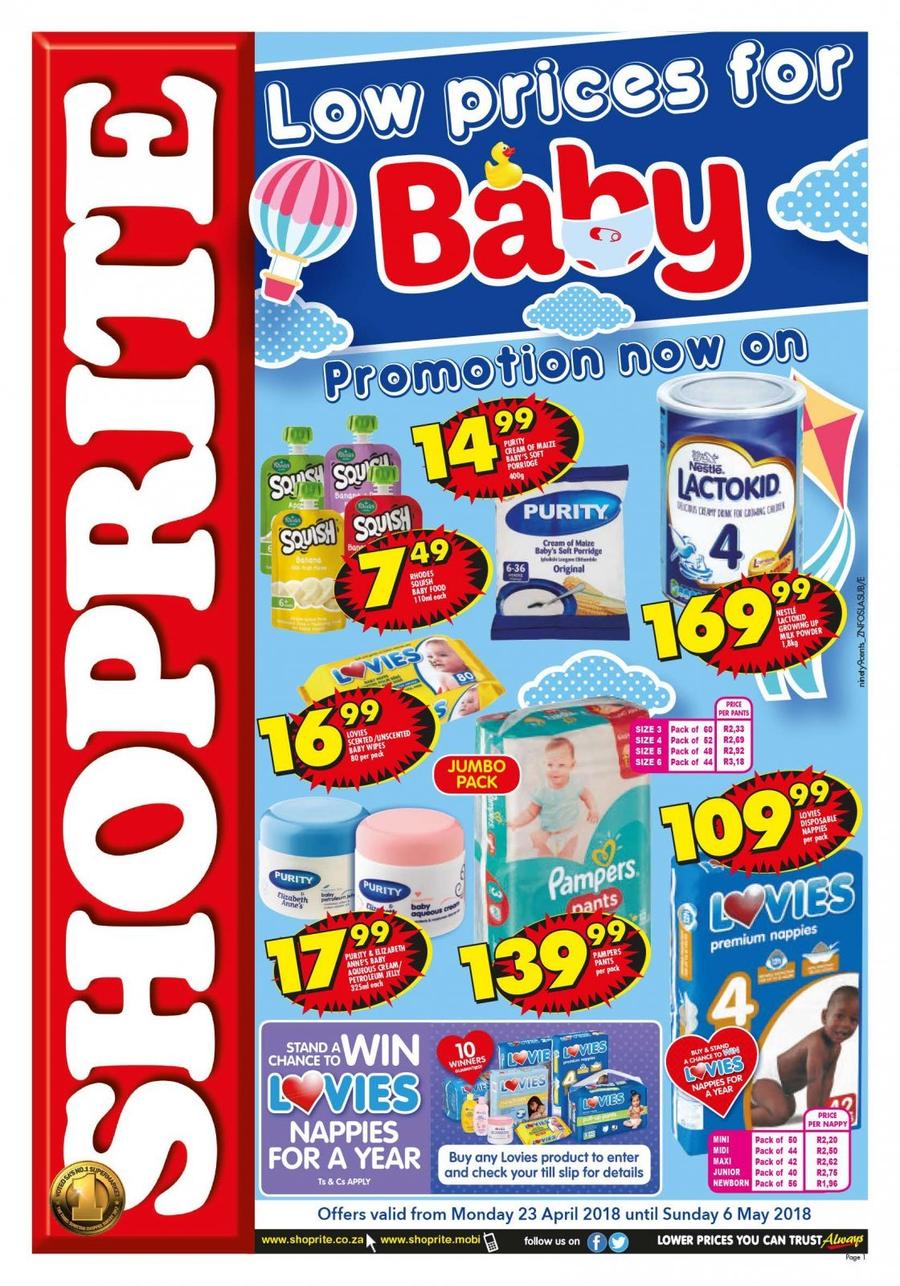 Shoprite KZN : Low Prices For Baby (23 Apr - 06 May 2018) — m.guzzle.co.za