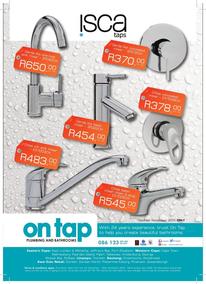 On Tap : Isca Taps (Until 30 Nov 2014) — www.guzzle.co.za