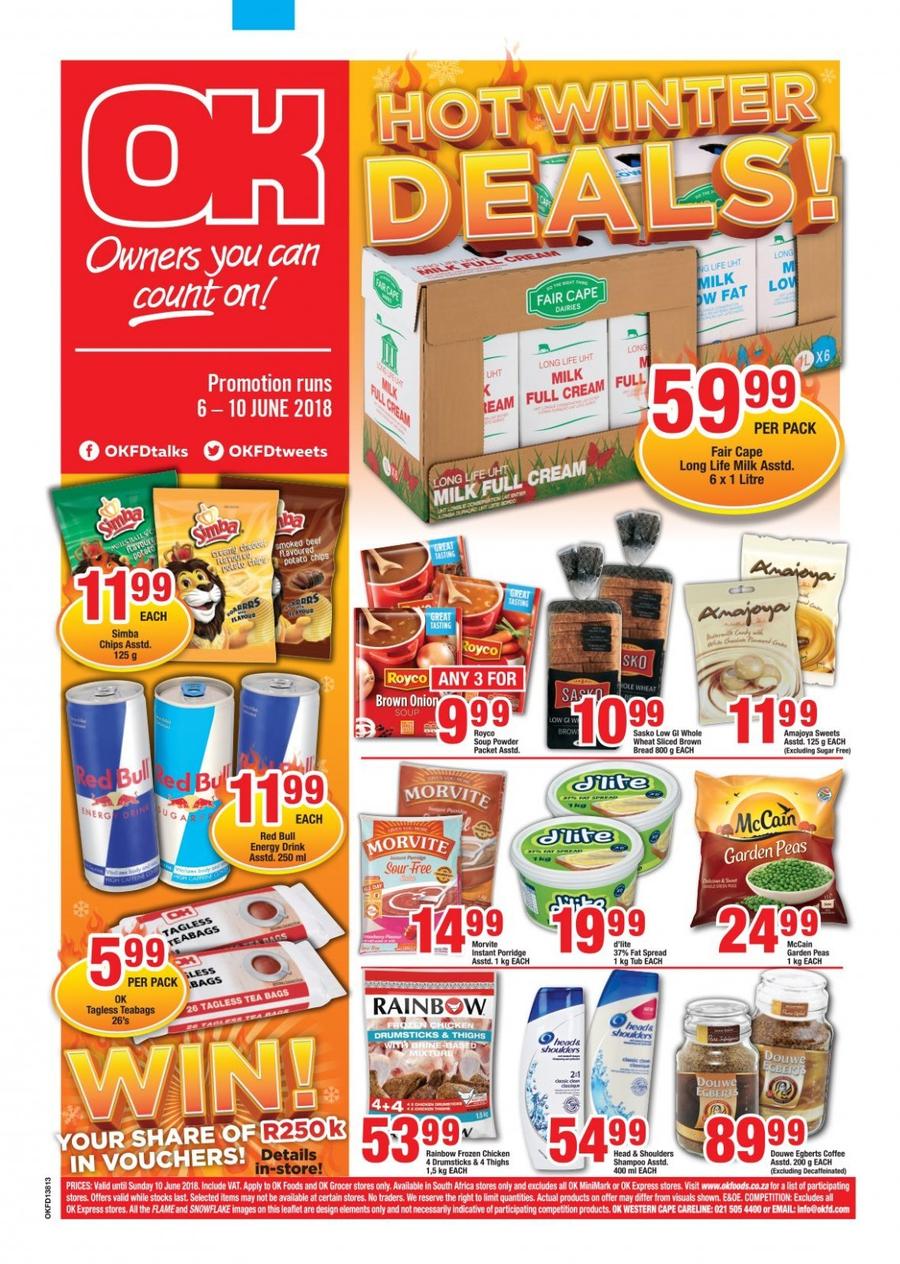 OK Foods Western Cape (06 Jun - 10 Jun 2018) — m.guzzle.co.za