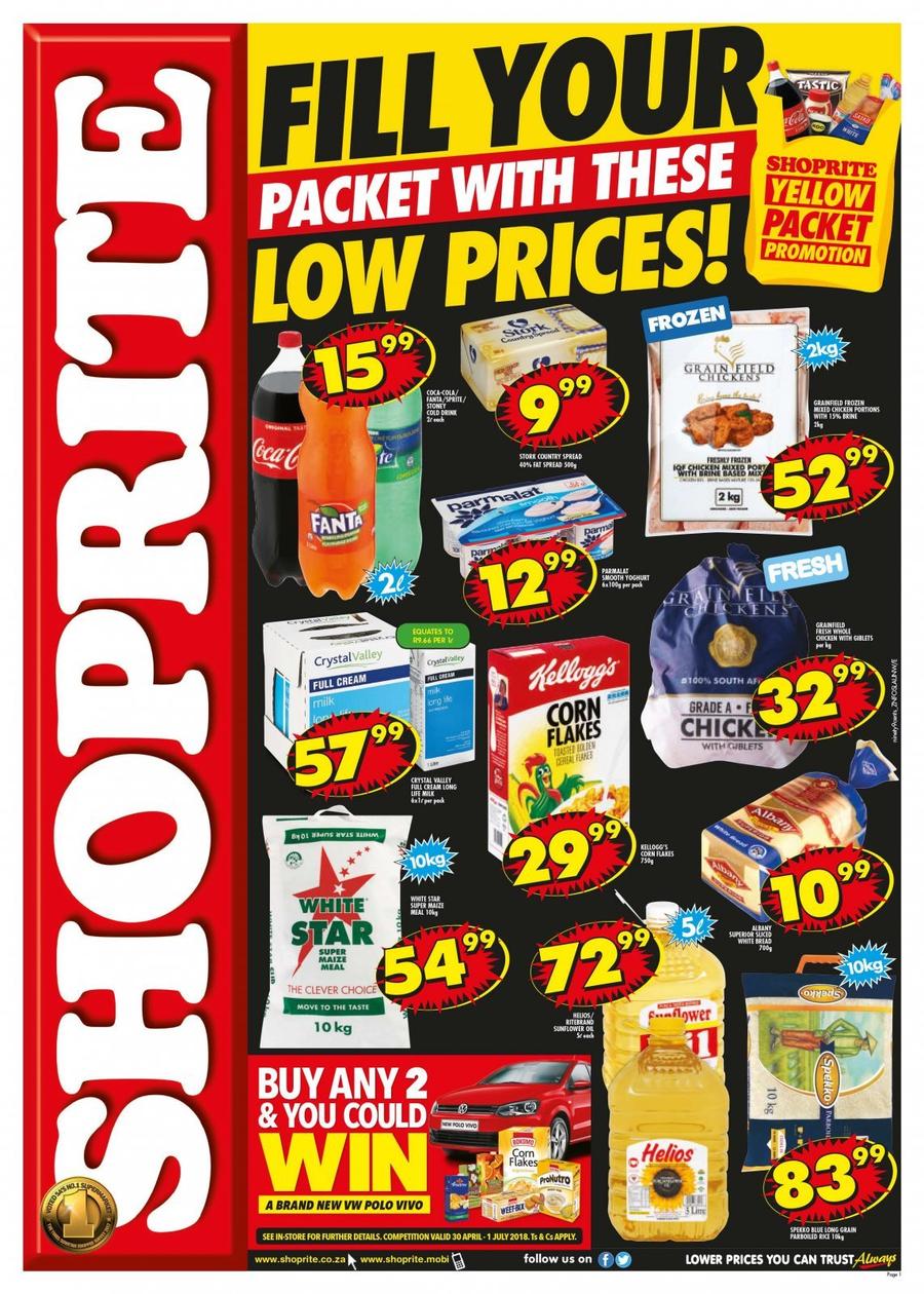 Shoprite KZN : Yellow Packet Promotion (11 Jun - 24 Jun 2018) — m ...