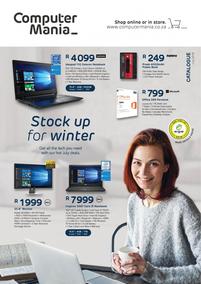 Computer Mania : Stock Up For Winter (01 Jul - 31 Jul 2018) — www ...