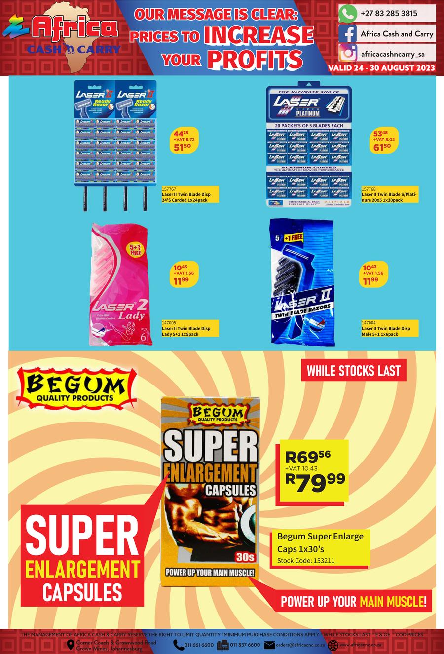 Africa Cash & Carry (24 August - 30 August 2023) — www.guzzle.co.za