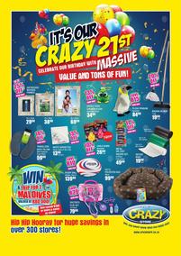 The Crazy Store : It's Our Crazy 21st Birthday (30 Jul - 02 Sep 2018 ...