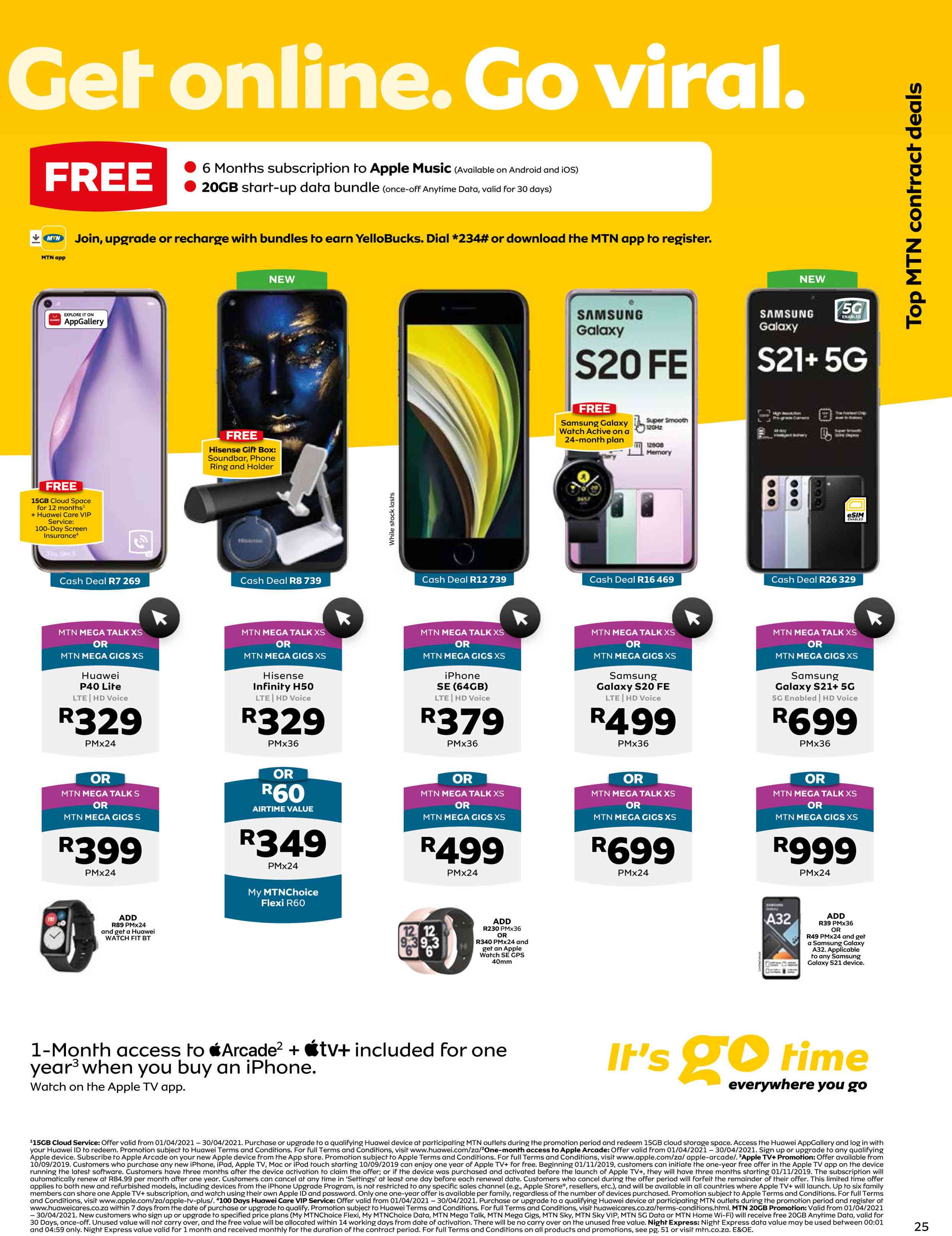 Special Samsung Galaxy S20 FE LTE/HD Voice-MTN Mega Talk XS Or MTN Mega ...