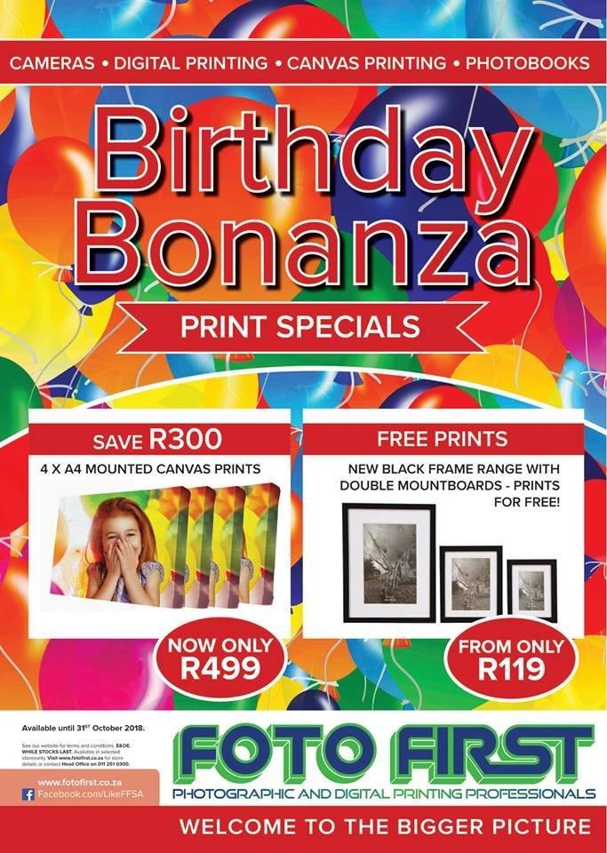 Foto First (02 Oct - 31 Oct 2018) — m.guzzle.co.za