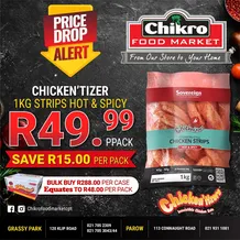 Chikro Food Market Grassy Park & Parow : Price Drop Alert (Request ...