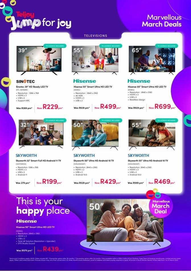Teljoy : Jump For Joy (04 March - 31 March 2022) — m.guzzle.co.za