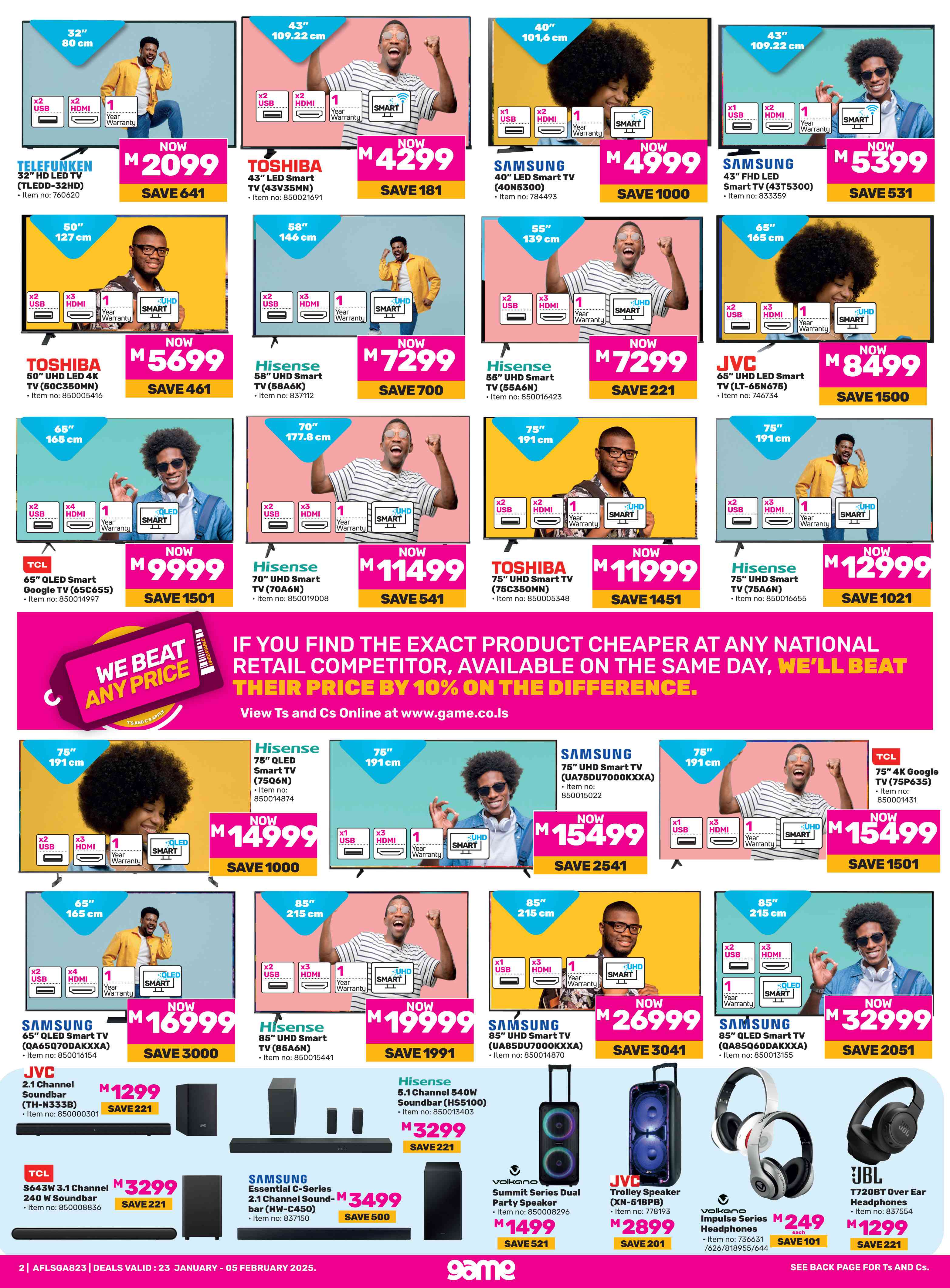 Game Lesotho : You've Got A New You In Your Hands (23 January - 05 ...