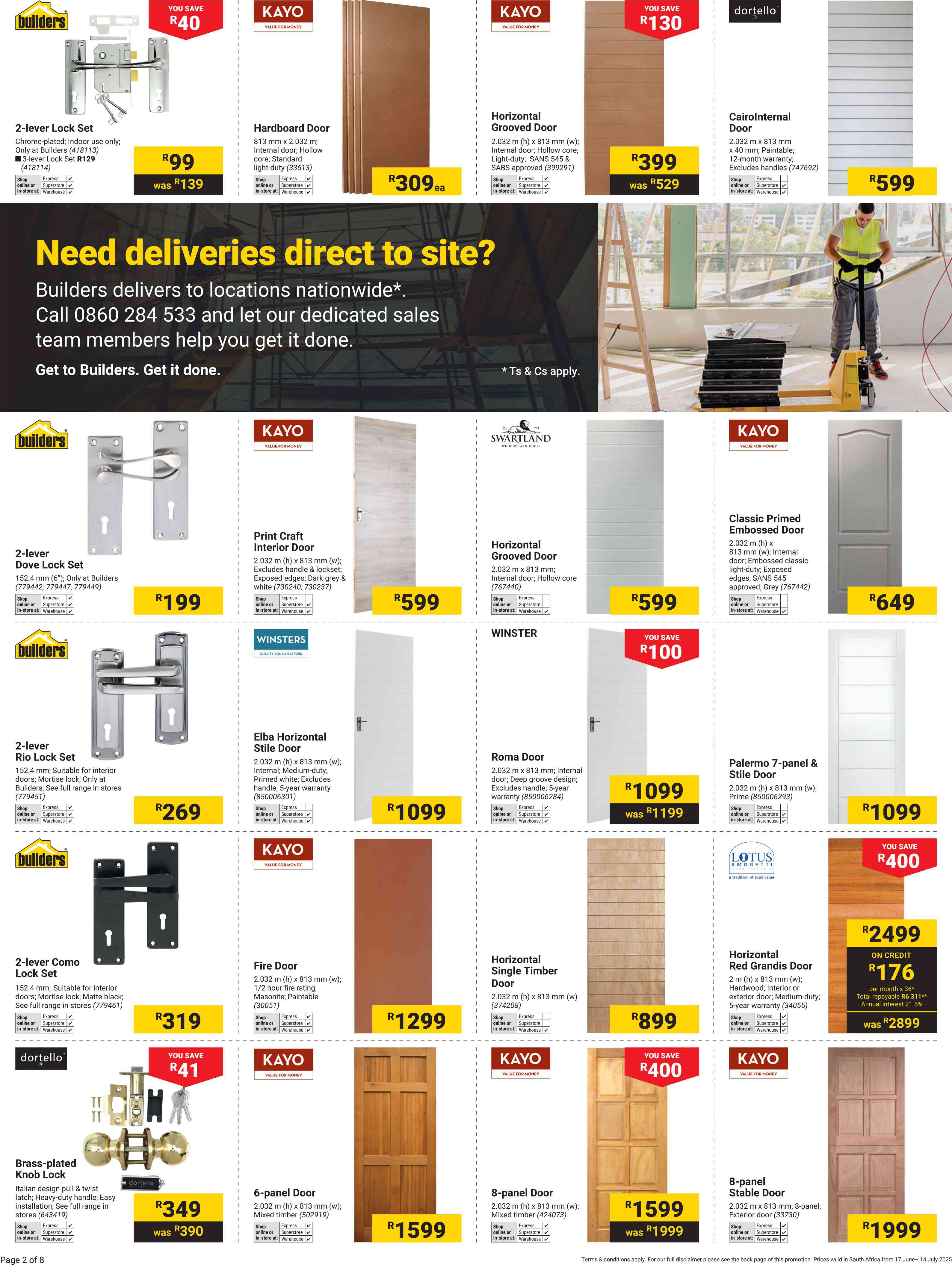 Builders | Shop DIY, Paint and Building Materials Online