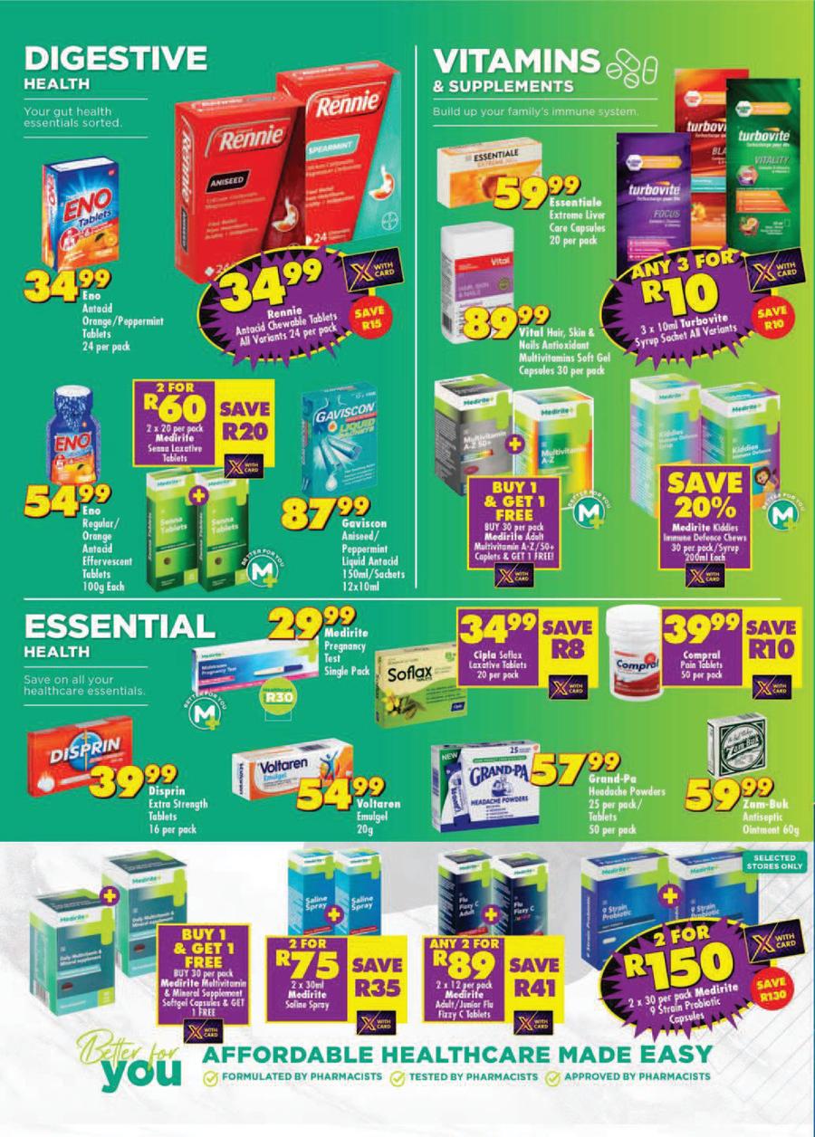 Shoprite : Medirite (23 June - 9 July 2023) — m.guzzle.co.za