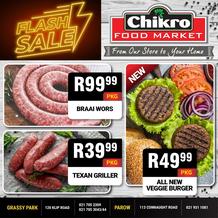 Chikro Food Market Grassy Park & Parow : Flash Sale (Request Valid ...