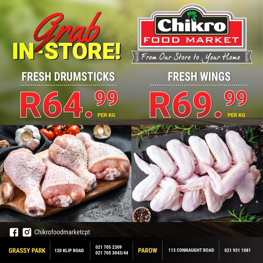 Chikro Food Market Grassy Park & Parow — m.guzzle.co.za