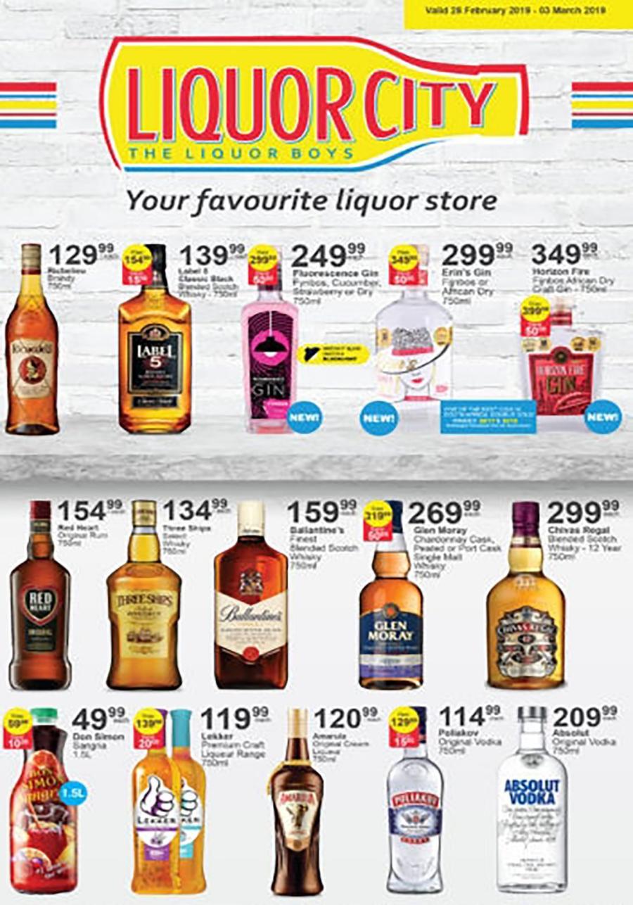 Liquor City (28 Feb - 03 Mar 2019) — m.guzzle.co.za