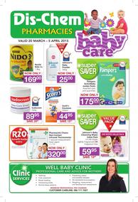 Dis-Chem : Baby Care (20 Mar - 05 Apr 2015) — www.guzzle.co.za