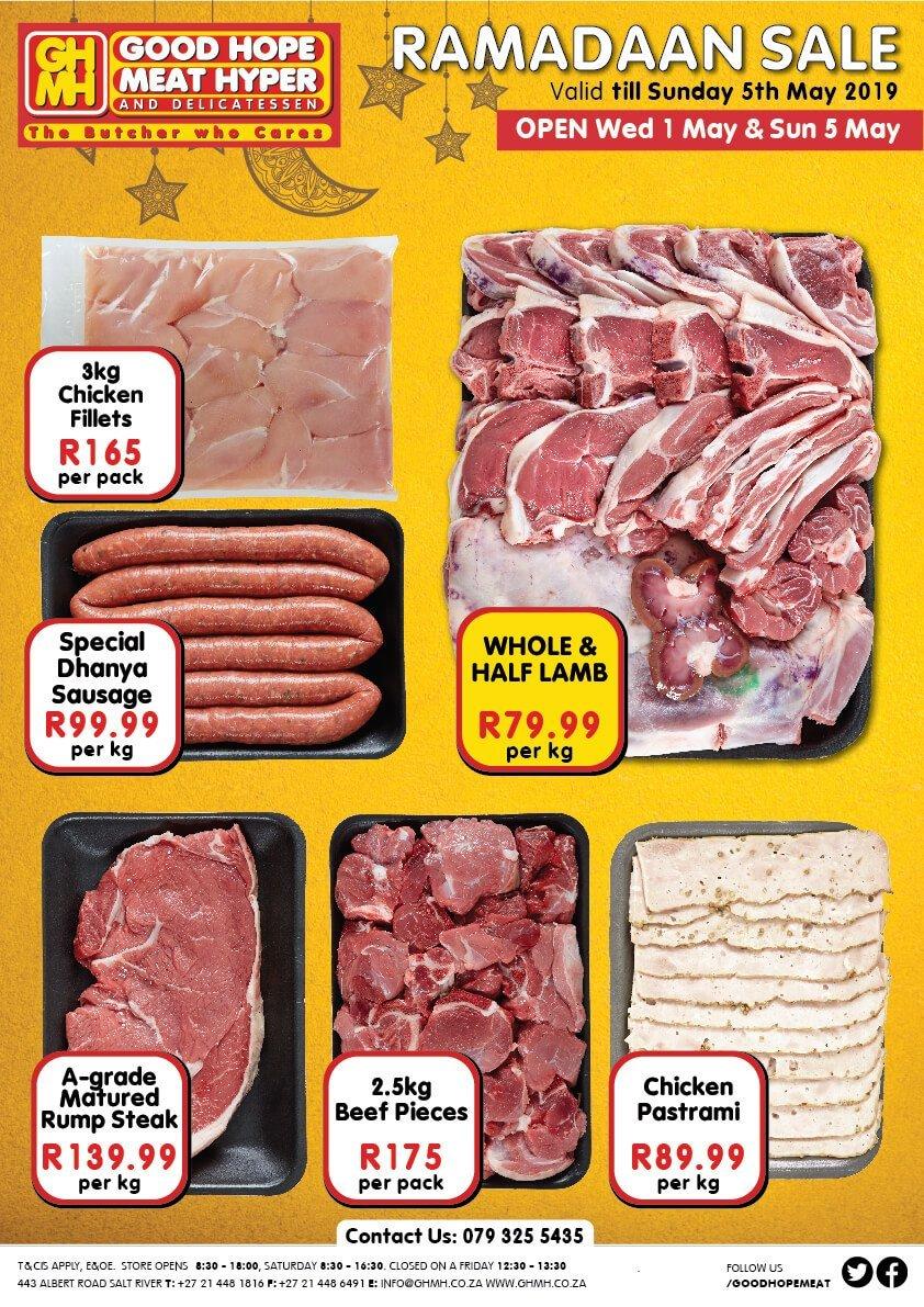 Good Hope Meat Hyper : Ramadaan Sale (01 May - 05 May 2019) — m.guzzle ...