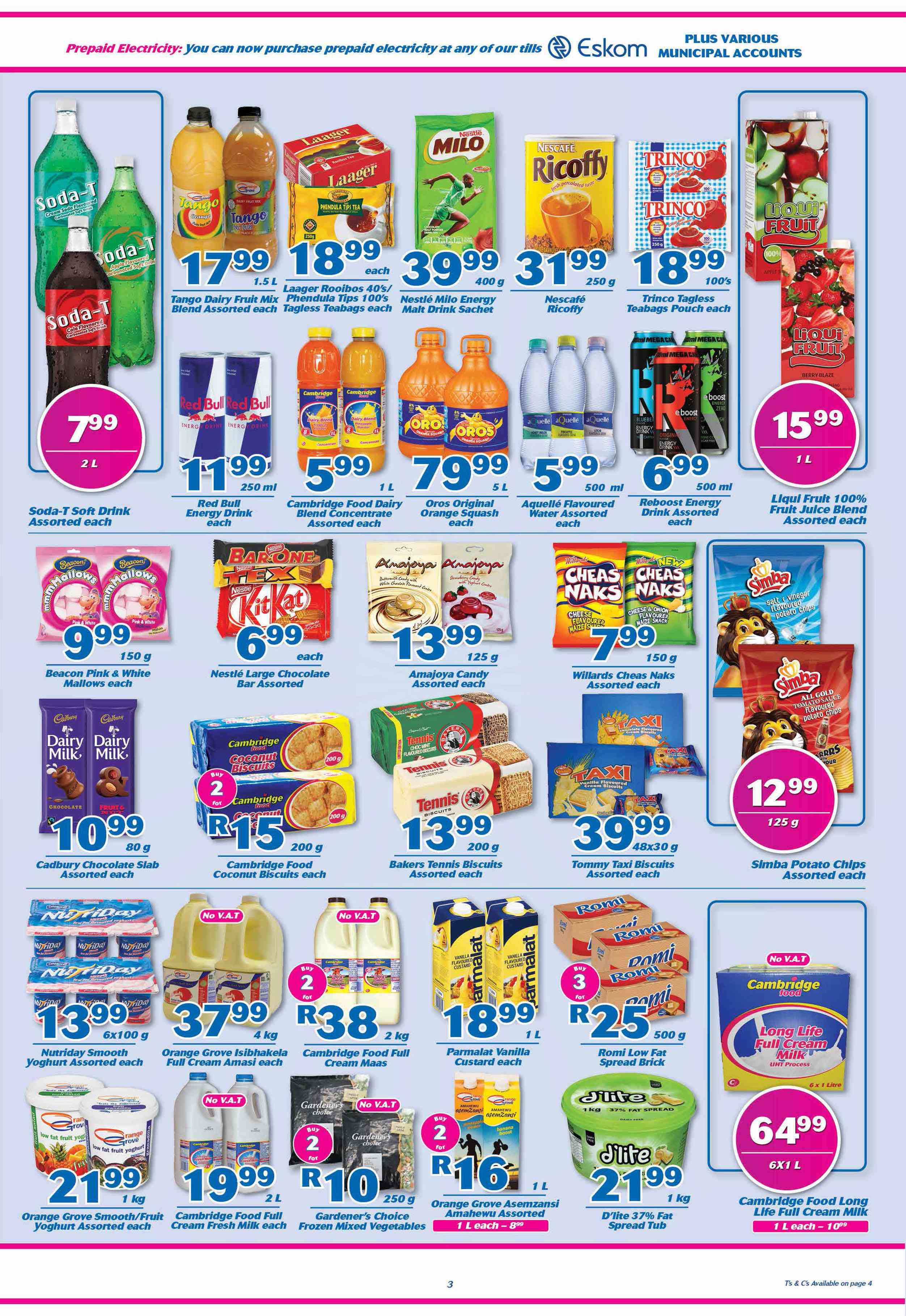 Special Orange Grove Isibhakela Full Cream Amasi-4Kg Each — www.guzzle ...