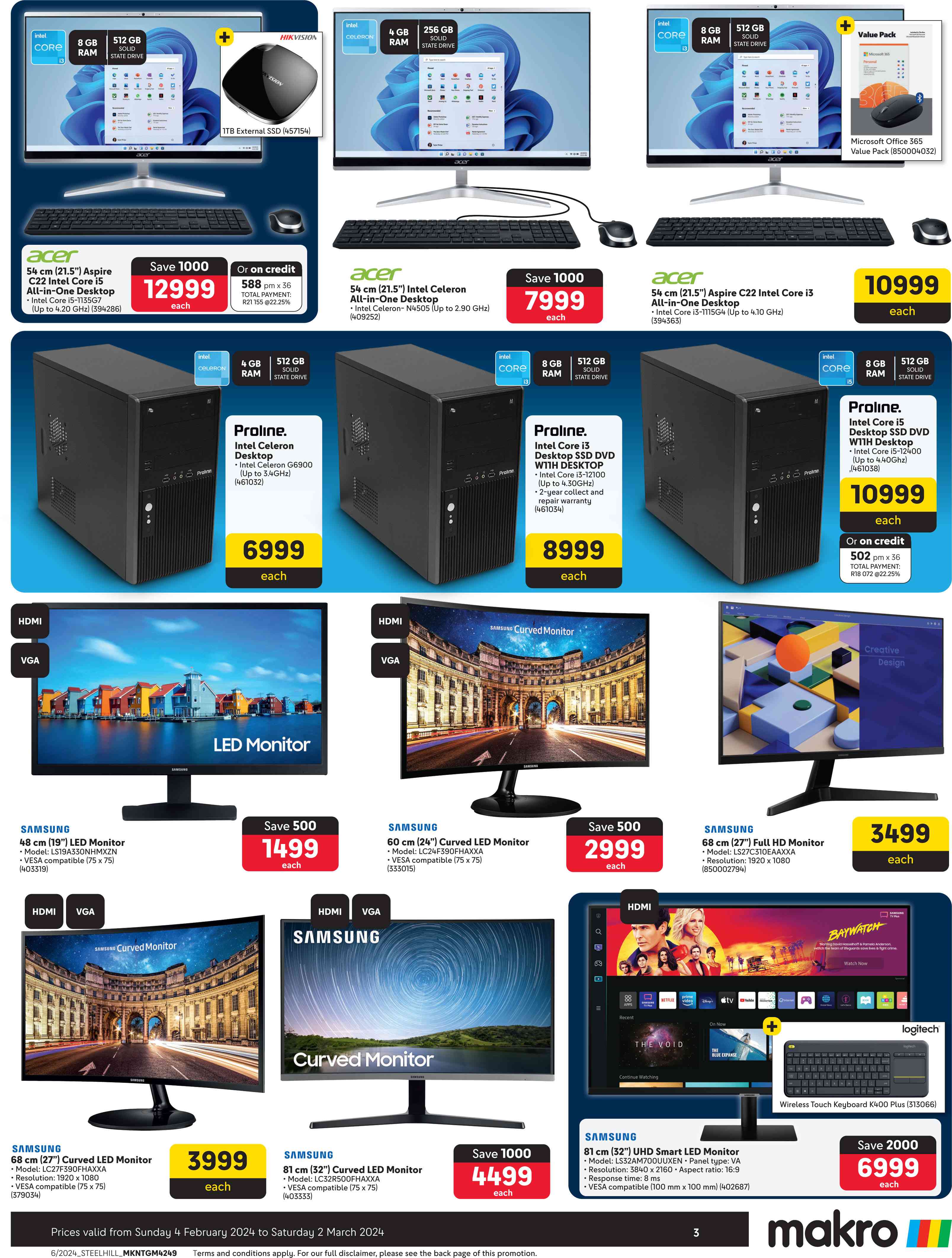 Makro : Get Back To Work Essentials At Low Prices (04 February - 02 March 2024) — www.guzzle.co.za