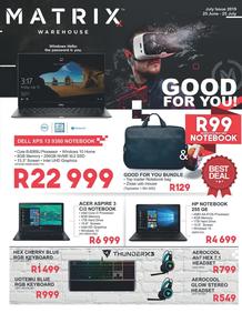 Matrix Warehouse Computers (25 Jun - 25 Jul 2019) — www.guzzle.co.za