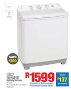 Special Defy Twinmaid 800 8kg Twin Tub Washing Machine DTT166 — www ...