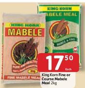 Special King Korn Fine Or Course Mabele Meal-2Kg Each — www.guzzle.co.za